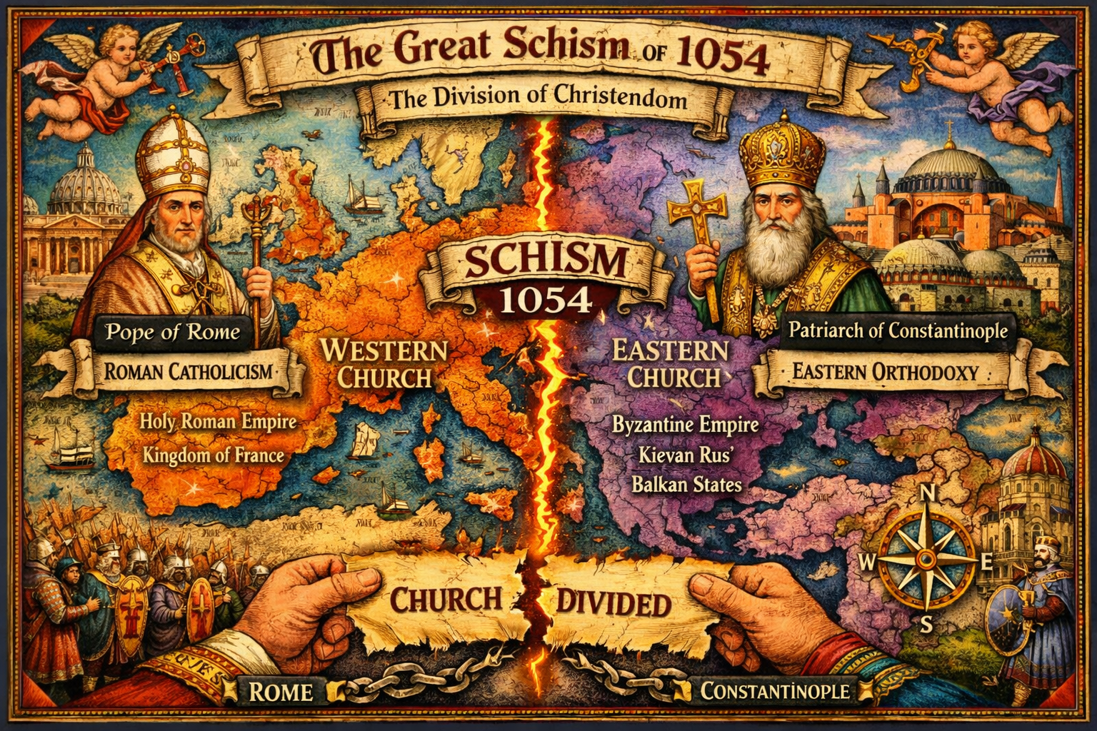The Great Schism of 1054: How a Painful Church Split Advanced God’s ...